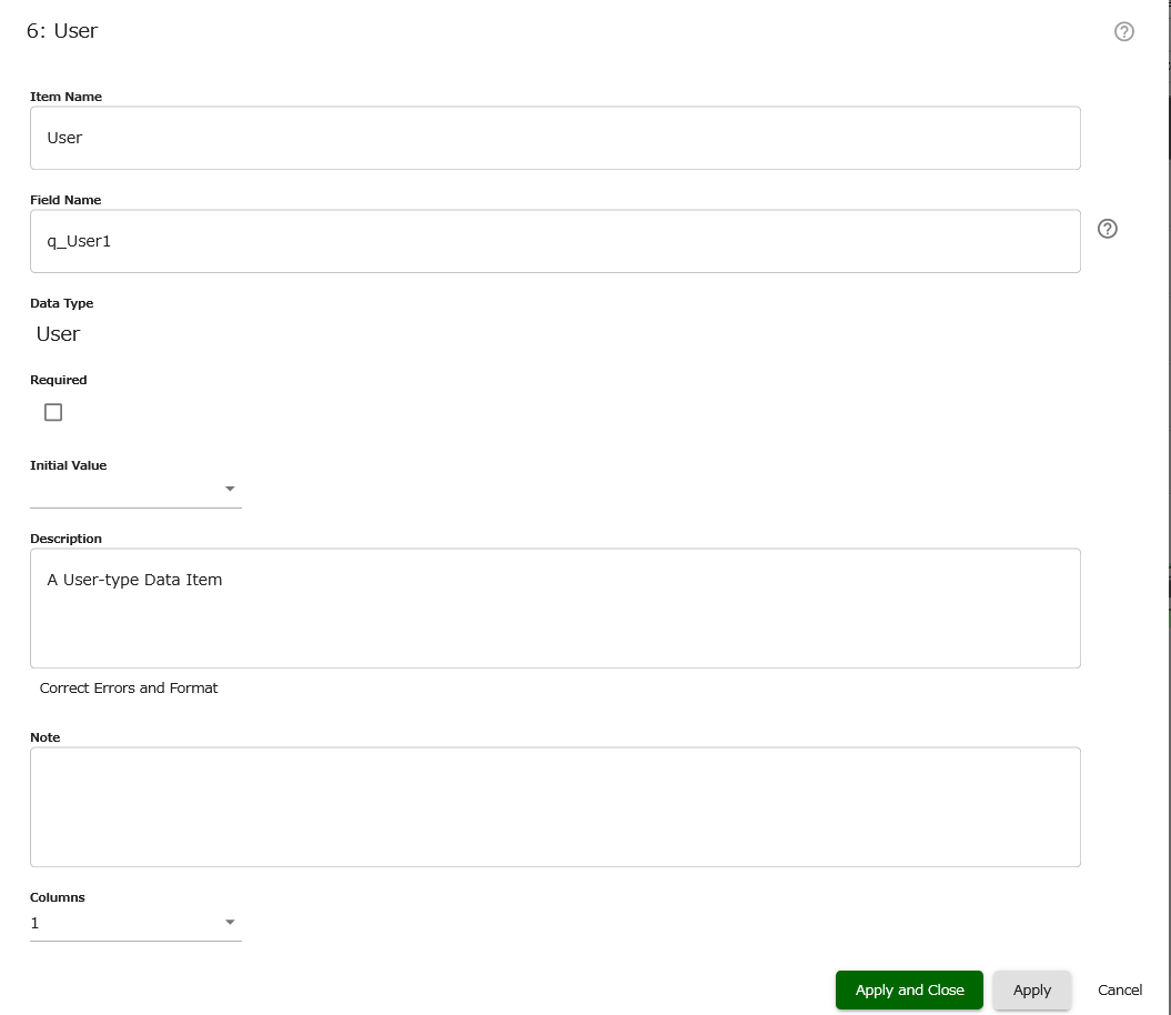 User Type Questetra Support
