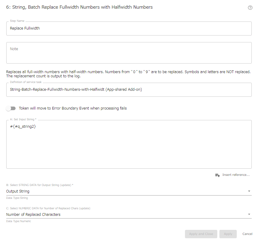 String Batch Replace Fullwidth Numbers With Halfwidth Numbers