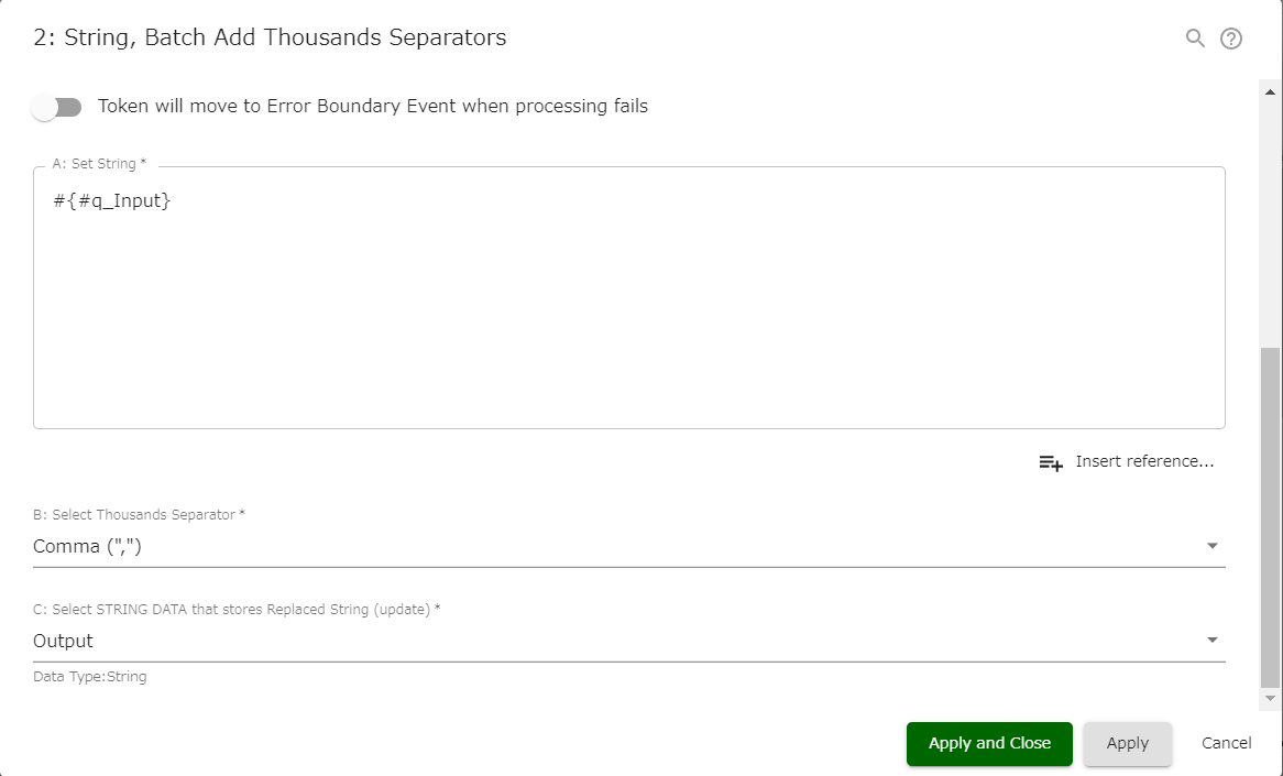 string-batch-add-thousands-separators-config-en – Questetra Support