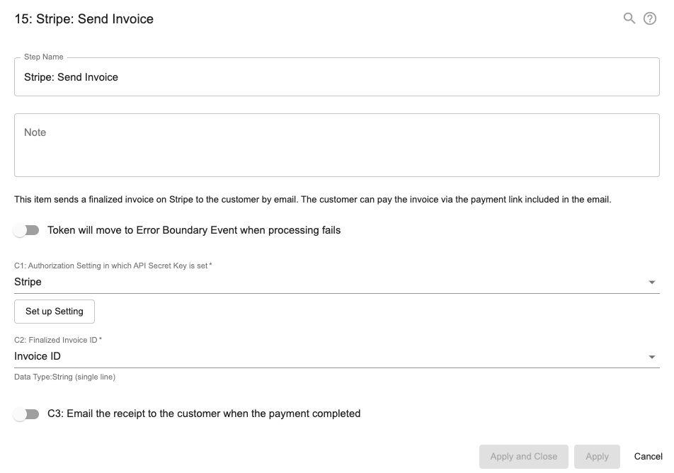 stripe-invoice-send_capture_en – Questetra Support