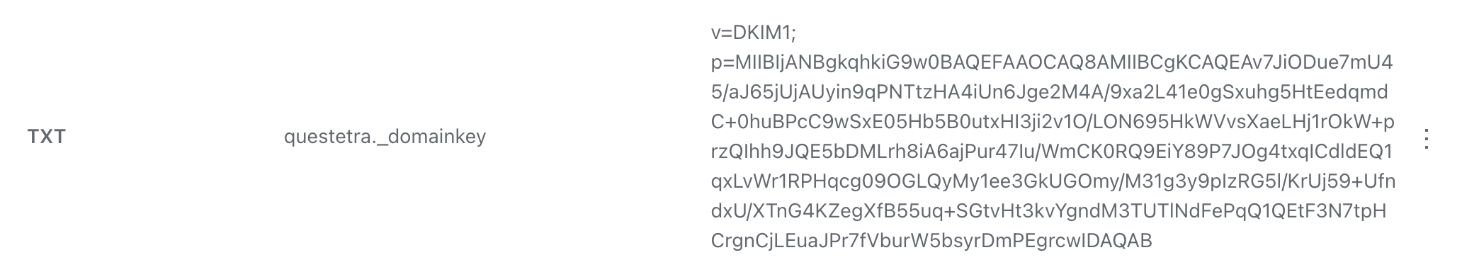 DNS-public-key – Questetra Support
