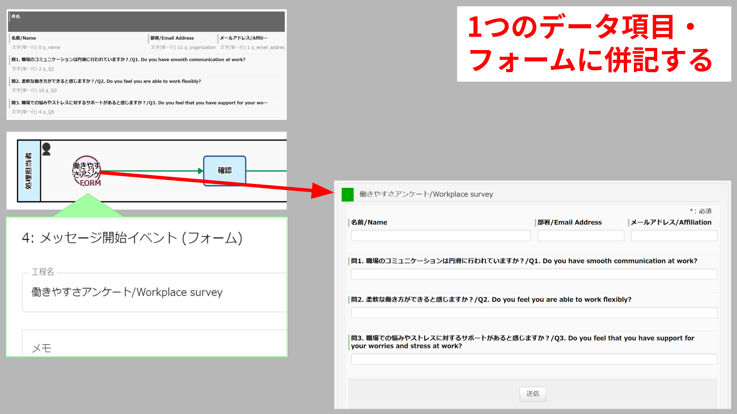 公開フォームの多言語対応 – Questetra Support